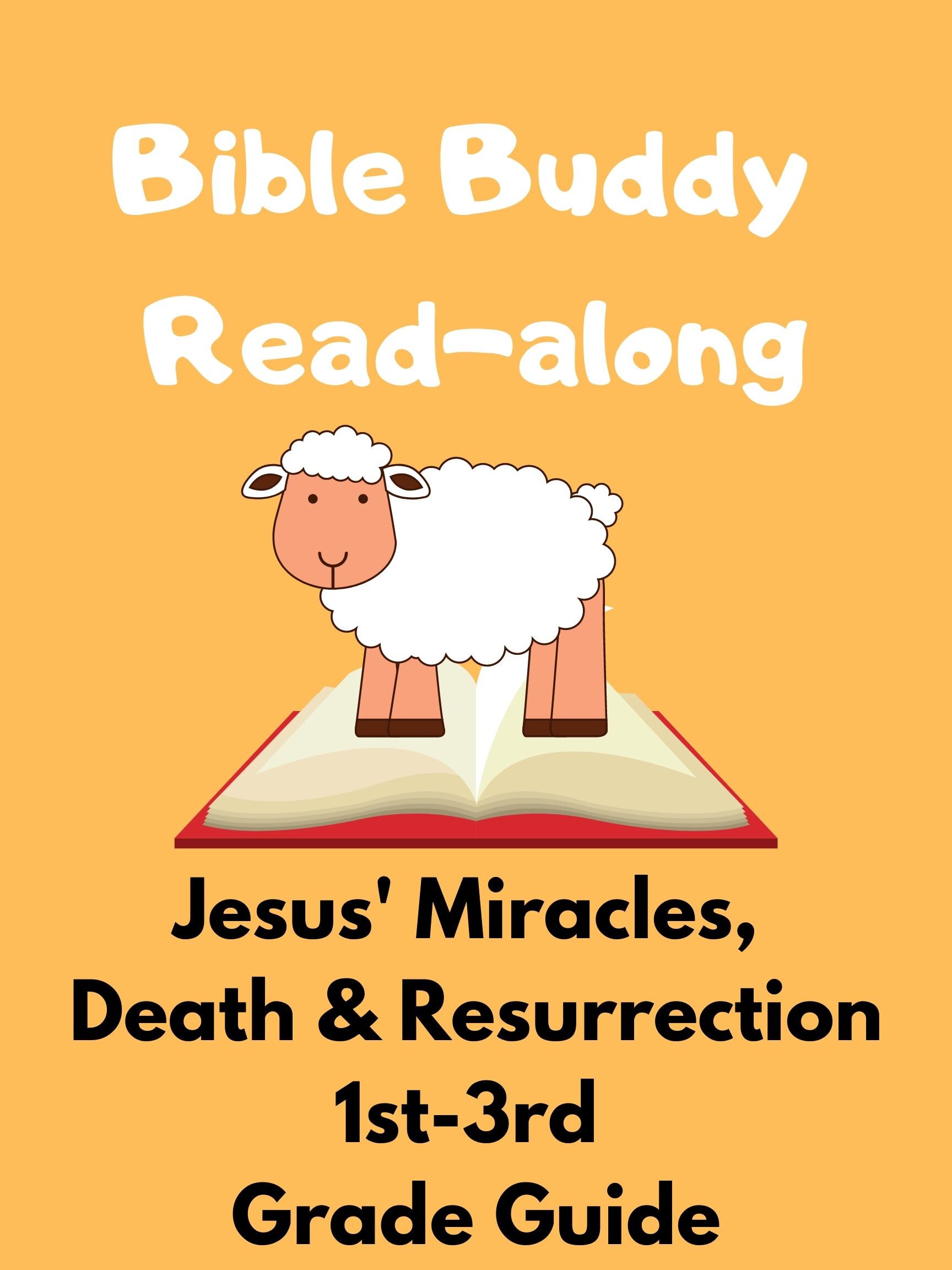2nd Bible Buddy Read-along FULL SET Lambs - Etsy