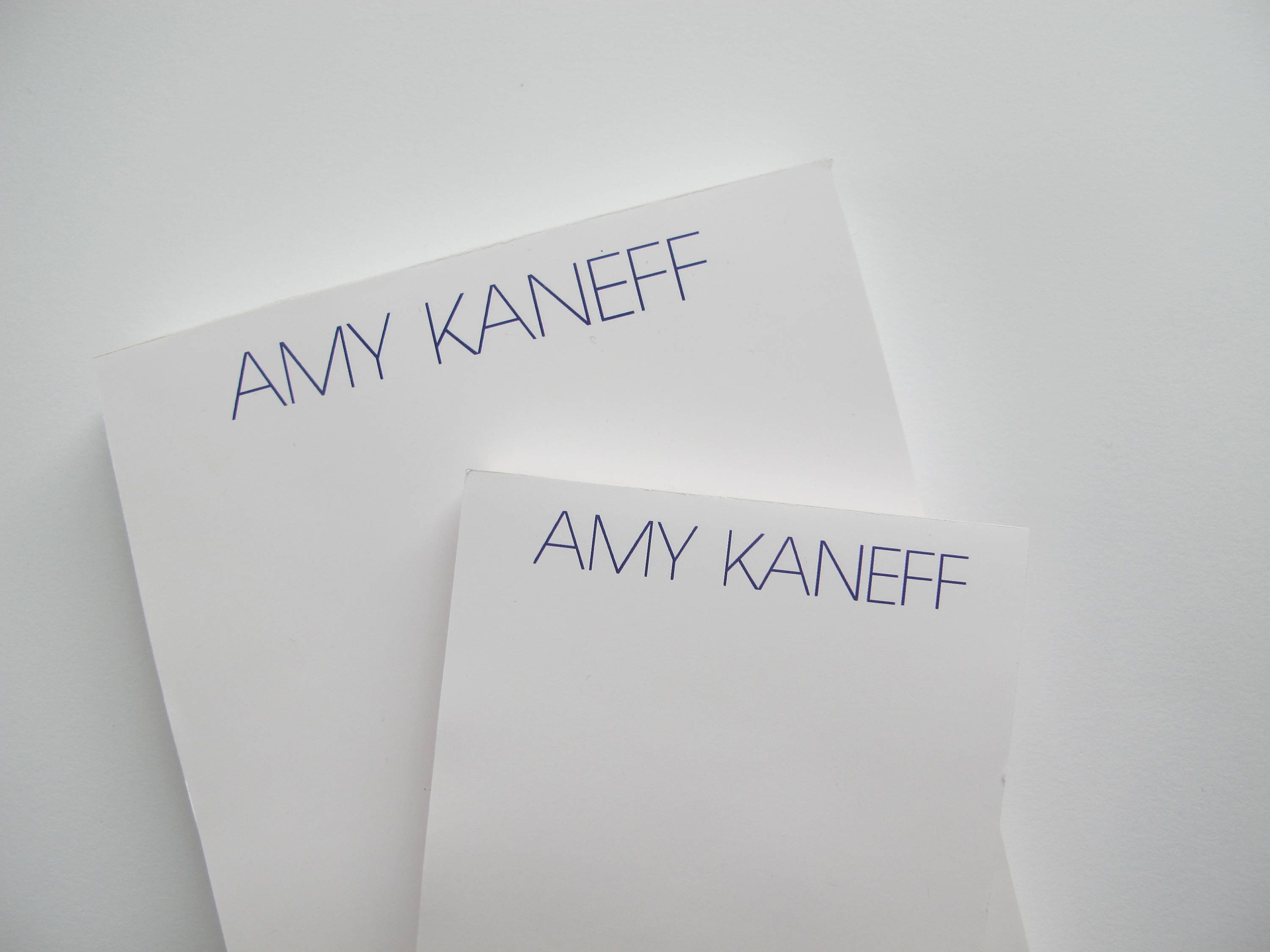 Set of 2: STANDARD NOTEPAD SET - Etsy