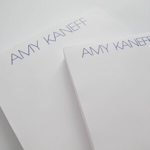 Set of 2: STANDARD NOTEPAD SET - Etsy