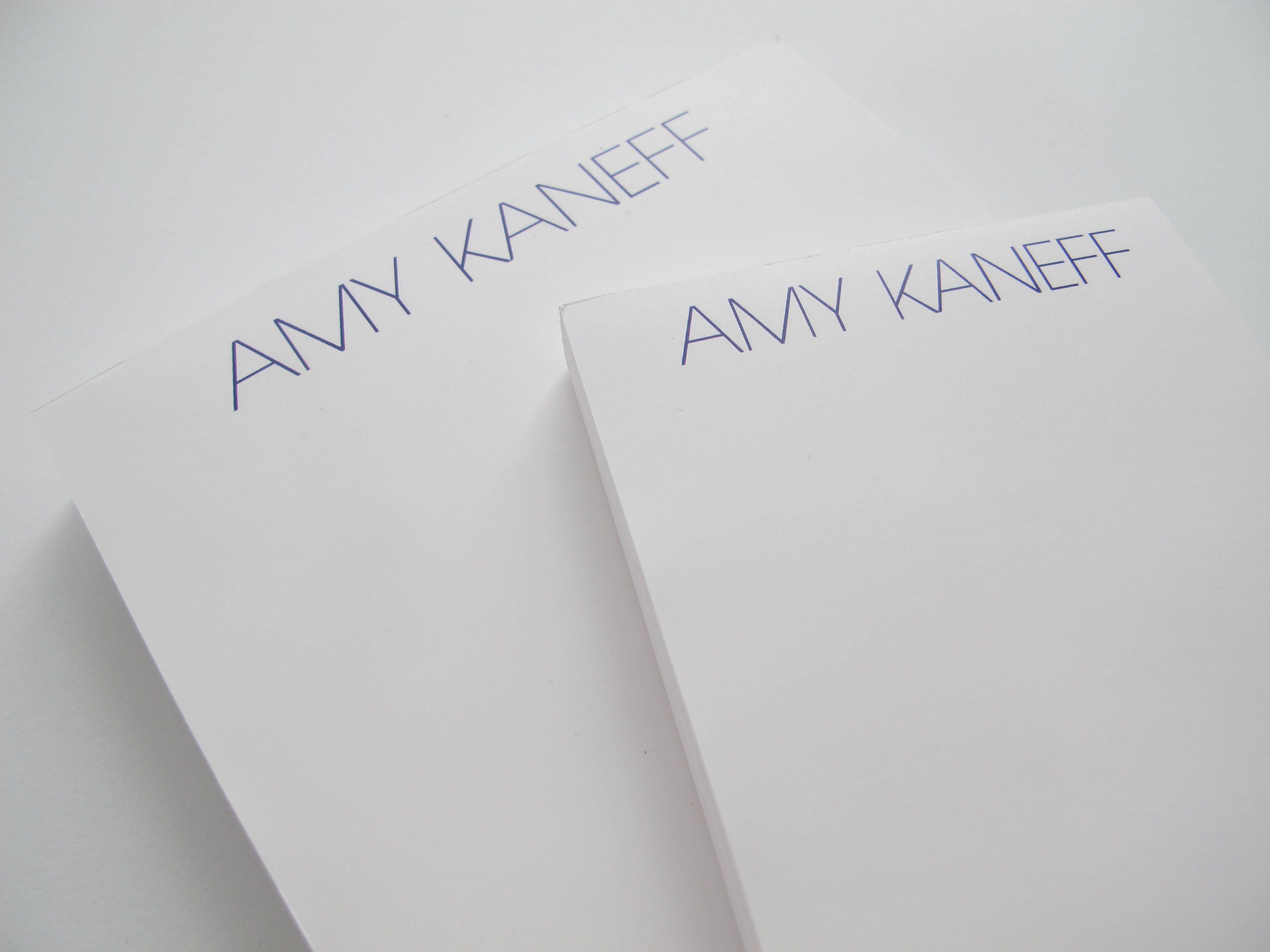 Set of 2: STANDARD NOTEPAD SET - Etsy