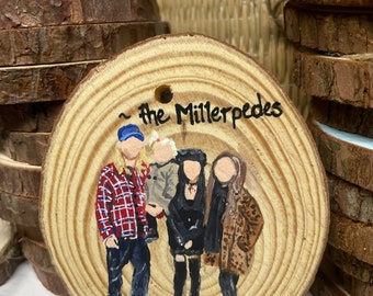 CUSTOM Family Faceless Paintings Acrylic - Etsy