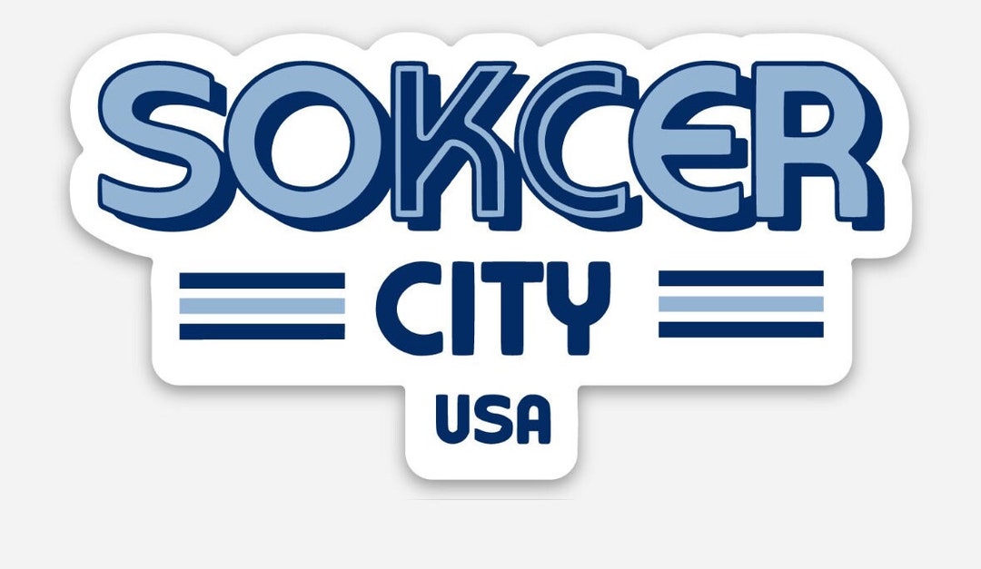 Kansas City Sporting KC Soccer Team Weatherproof Sticker Sokcer - Etsy