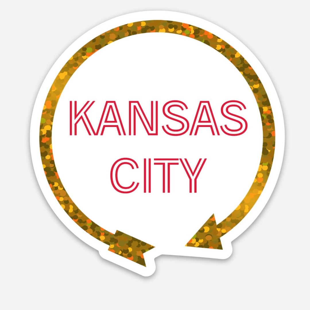 KC Glitter Weatherproof Sticker Western Auto Kansas City Sticker ...
