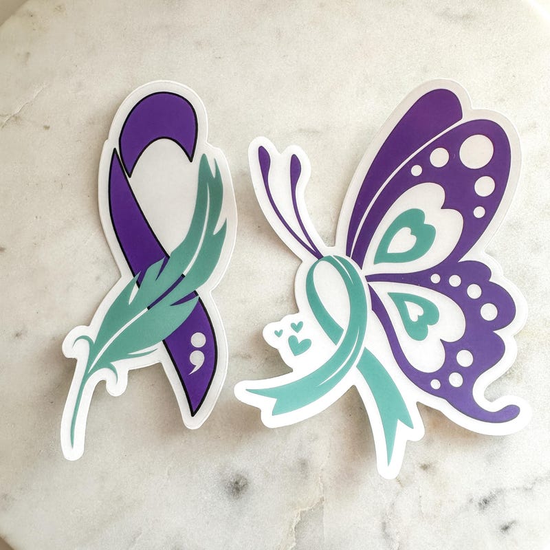 Suicide Awareness Prevention Stickers - Etsy