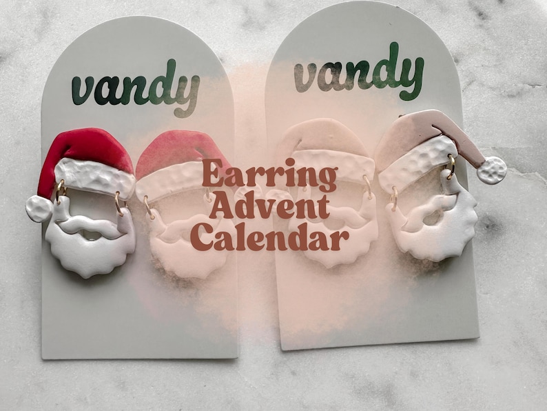 Handmade Earring Advent Calendar | 12 Days of Christmas Surprise - Etsy