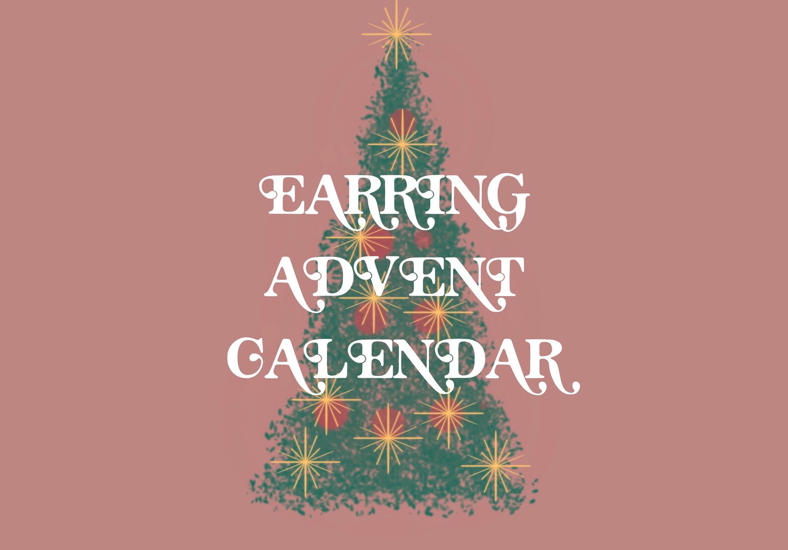 Earring Advent Calendar Choose Your Tier 12 Days of - Etsy