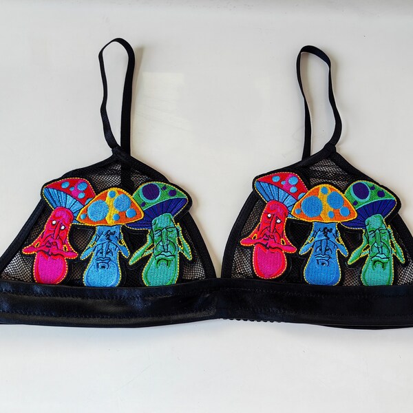Rave Bra - Etsy