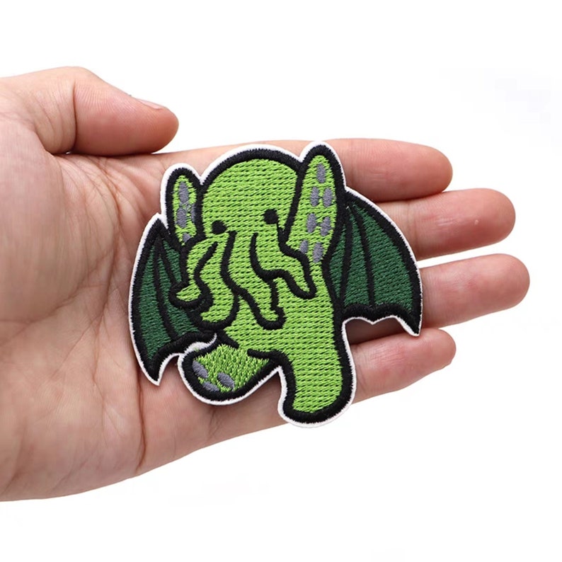 Cthulhu Patch Cthulhu's Call Cthulhu Embroidery Cloth Sticker Iron on ... Cthulhu Patch Cthulhu's Call Cthulhu Embroidery Cloth Sticker Iron on ...