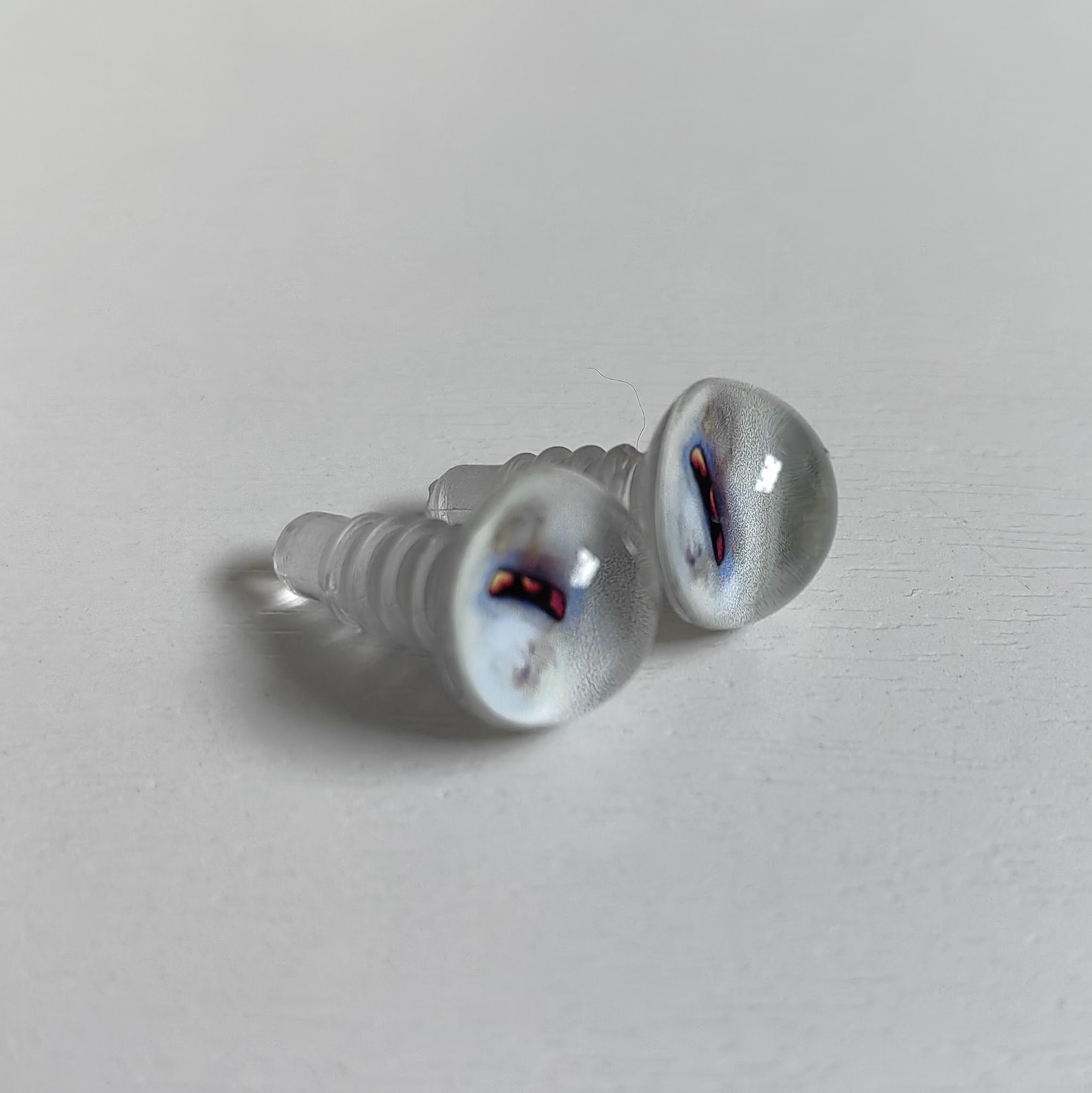 Greyish Blue Goat Eyes Sheep Glass Eye Cabochon Eyes for Toy Felted ...