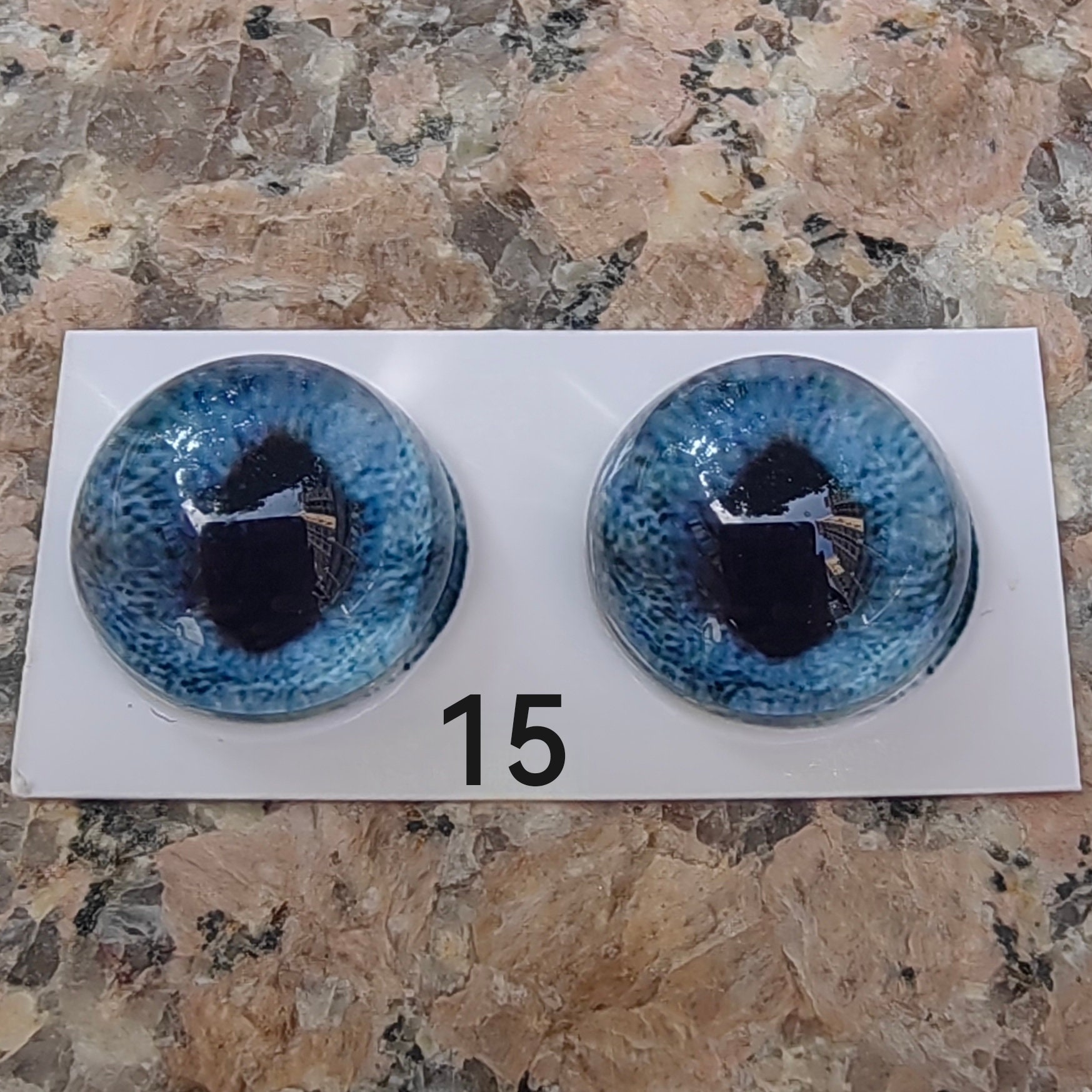 Realistic Blue Cat Eyes Dragon Eyes Felted Toy Eyes Creature Felting ...