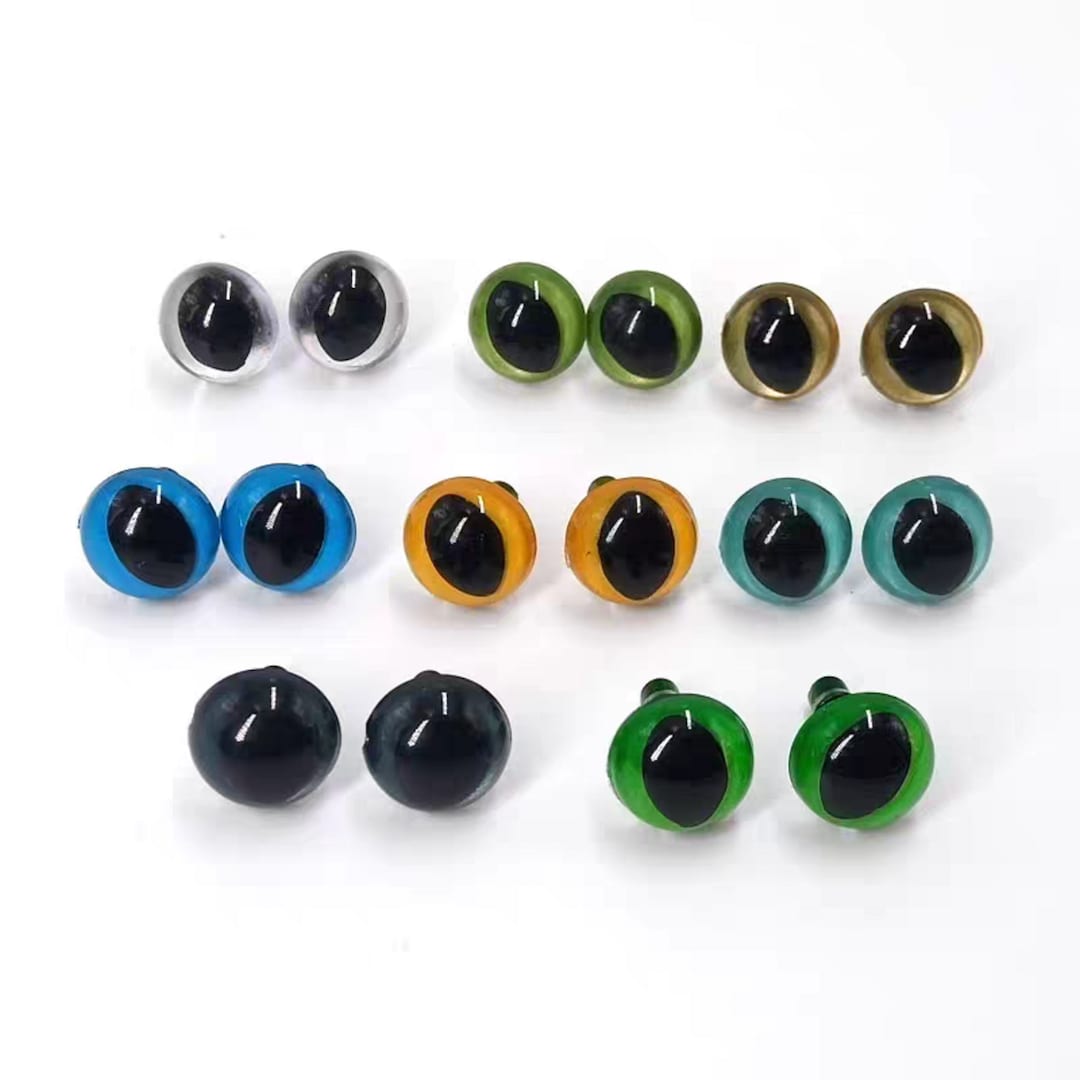 Safety Eyes for Toy Stuffed Toy Eyes Cat Eyes Felted Animal Eyes Doll ...