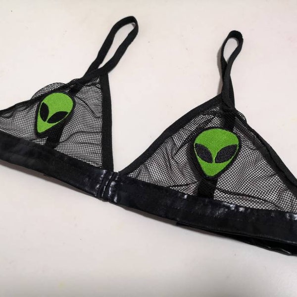 Green Rave Bra - Etsy