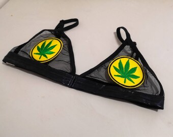 Sheer Mesh Bralette | Etsy