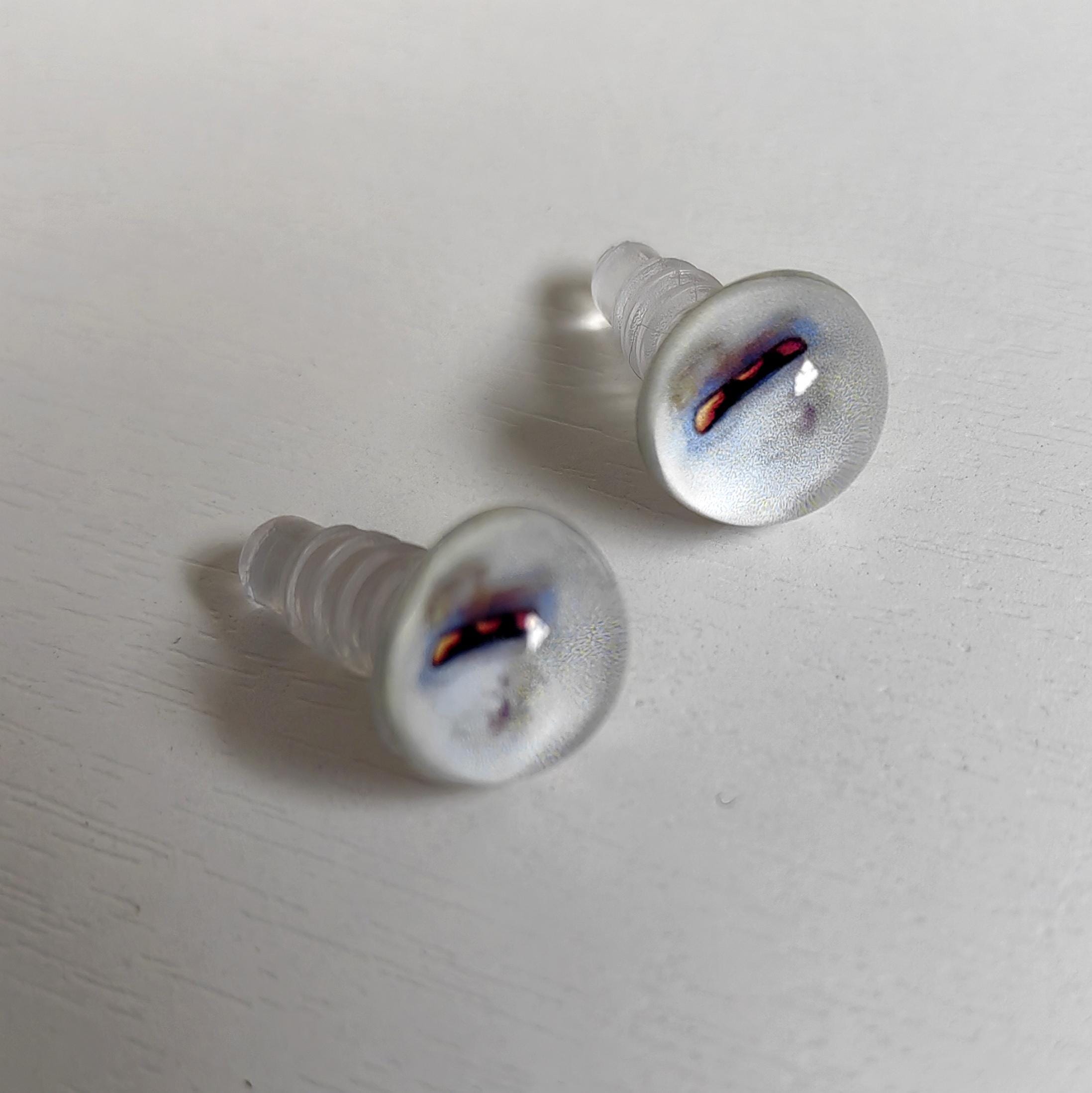 Greyish Blue Goat Eyes Sheep Glass Eye Cabochon Eyes for Toy Felted ...