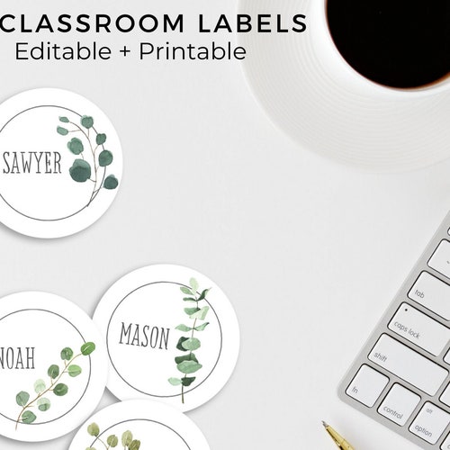 BOTANICAL Classroom Calendar and Weather Display Modern | Etsy