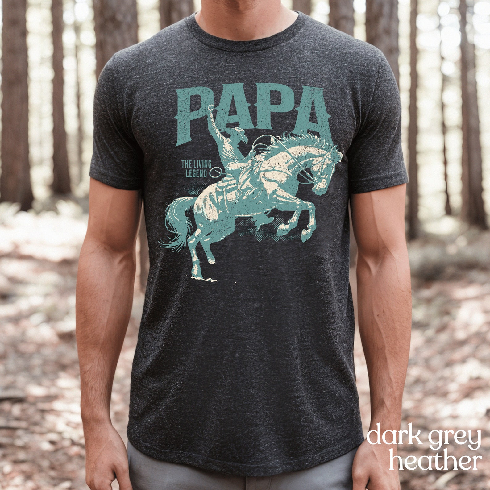 Western Papa Shirt for Grandpa Gift From Grandkids Cowboy Shirts for ...