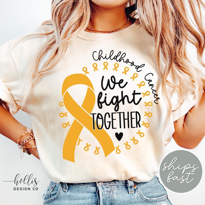 Childhood Cancer Awareness Shirts - Etsy