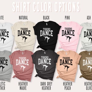 Custom Dance Shirt for Dance Mom Shirts for Dance Coach Shirt Name ...