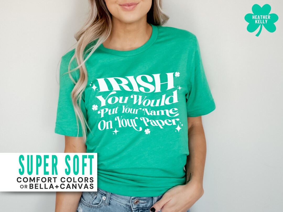 St Patricks Day Teacher Shirt Funny Teacher Shirts Saint Patricks Day ...