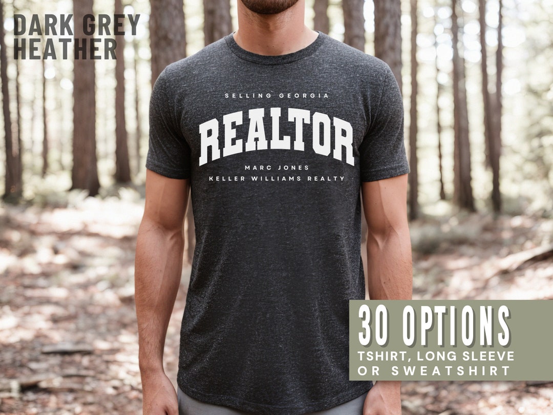 Men's Realtor Shirt for Men Personalized Real Estate Shirt Male Realtor ...