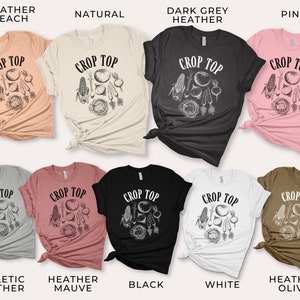 Crop Top Shirt Farm Life Shirts Farmer Wife T-shirt Funny Farmer T ...