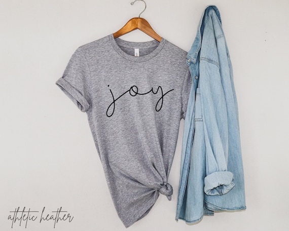 Joy Shirt Choose Joy T-shirt Choose Joy Shirt Christian - Etsy