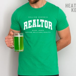 Men's Realtor Shirt for Men Personalized Real Estate Shirt Male Realtor ...