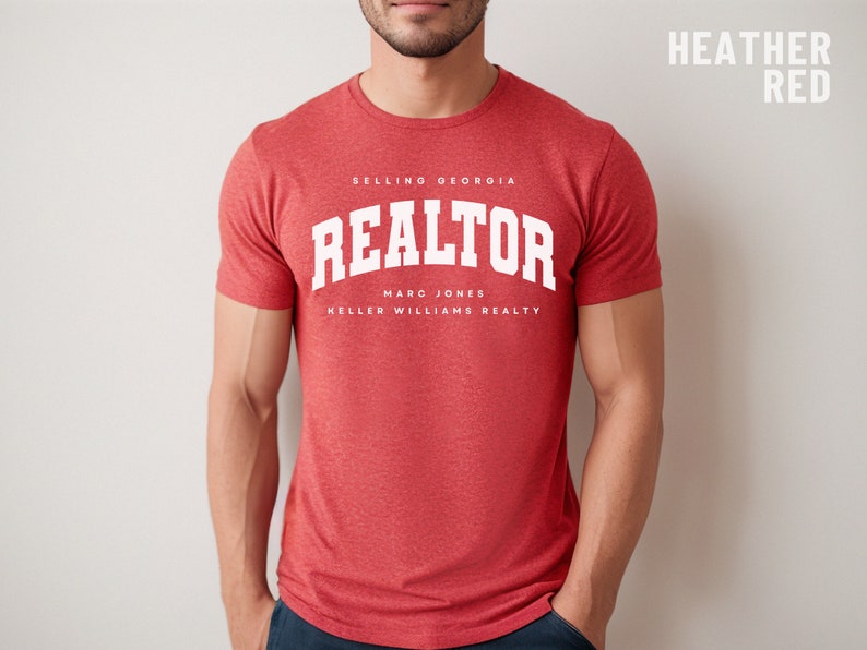 Men's Realtor Shirt for Men Personalized Real Estate Shirt Male Realtor ...