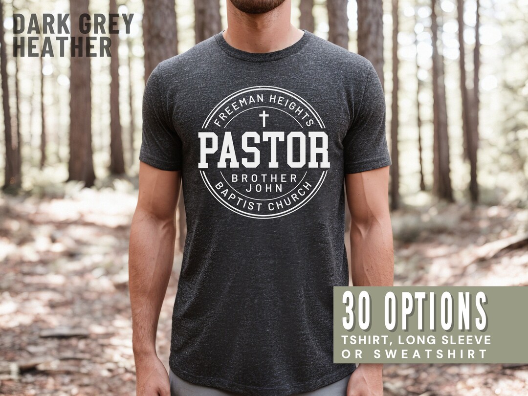 Pastor Shirt for Pastor Appreciation Gifts for Church Pastor Christian ...