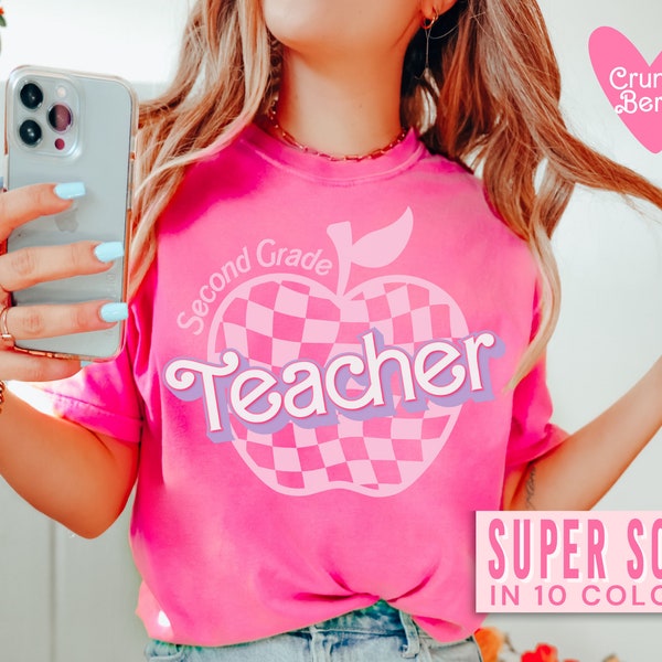 Second Grade Teacher Shirt - Etsy