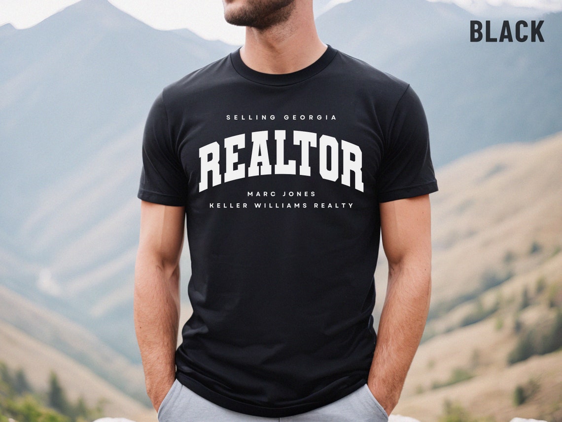 Men's Realtor Shirt for Men Personalized Real Estate Shirt Male Realtor ...