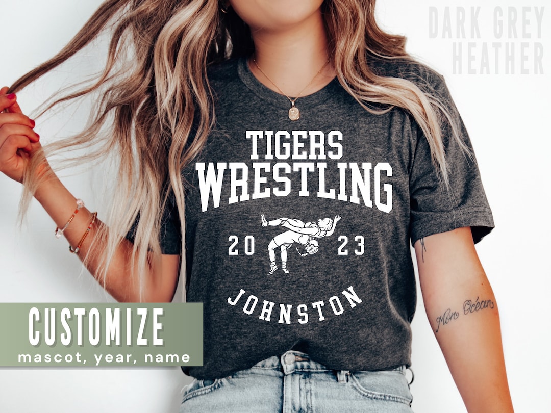 Custom Women Wrestling Shirt for Wrestling Mom Shirts for Wrestling ...