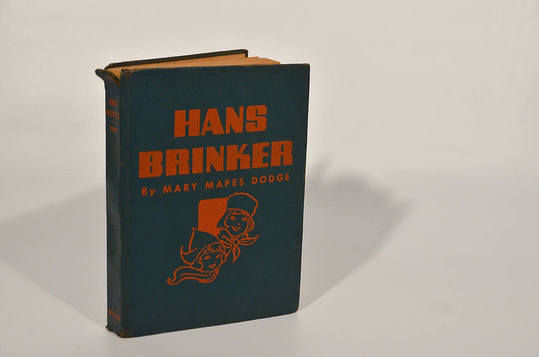 Vintage Book, Old Book, Hans Brinker or the Silver Skates, Vintage ...