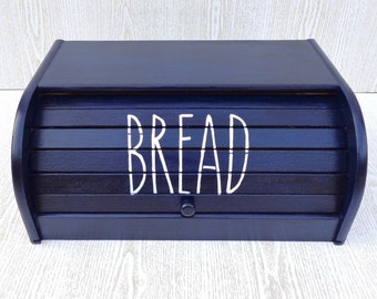 Roll Top Bread Box - Etsy