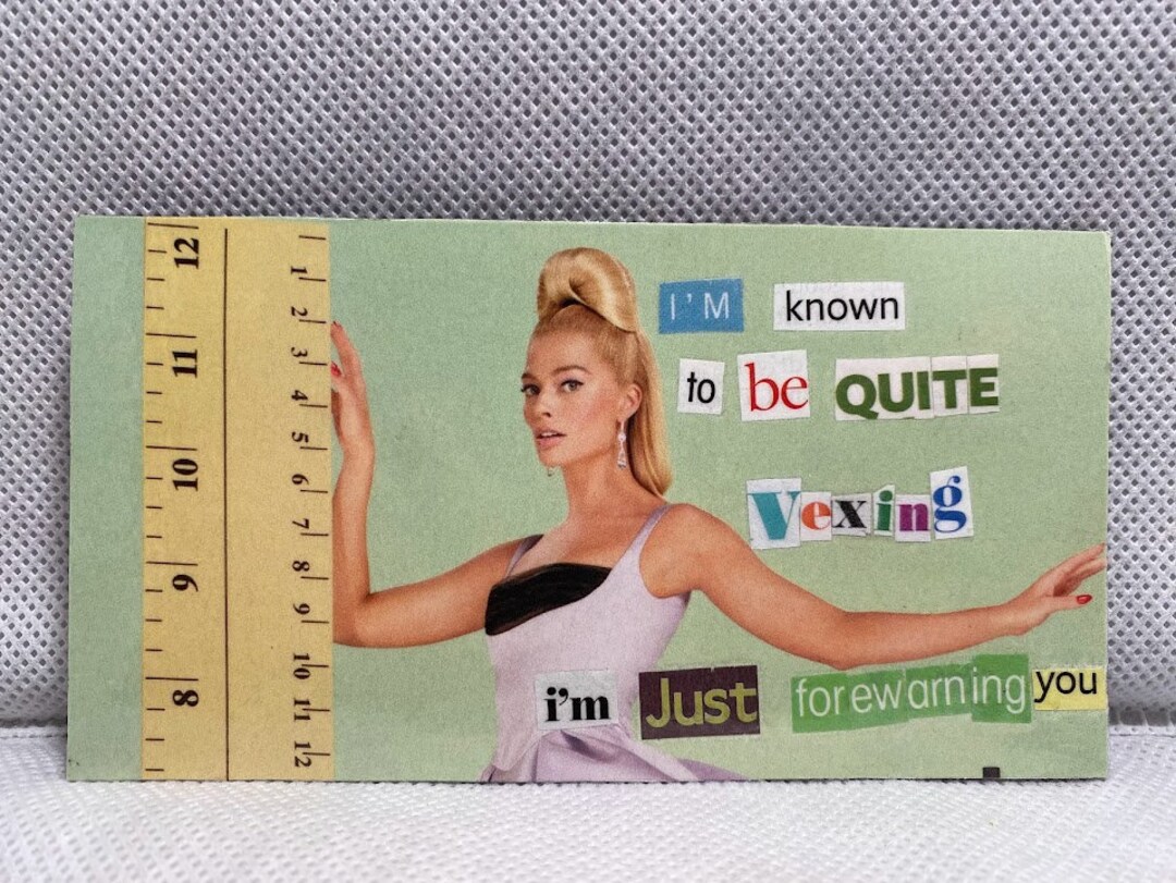 Upcycled Cursed Magnet just Forewarning You - Etsy