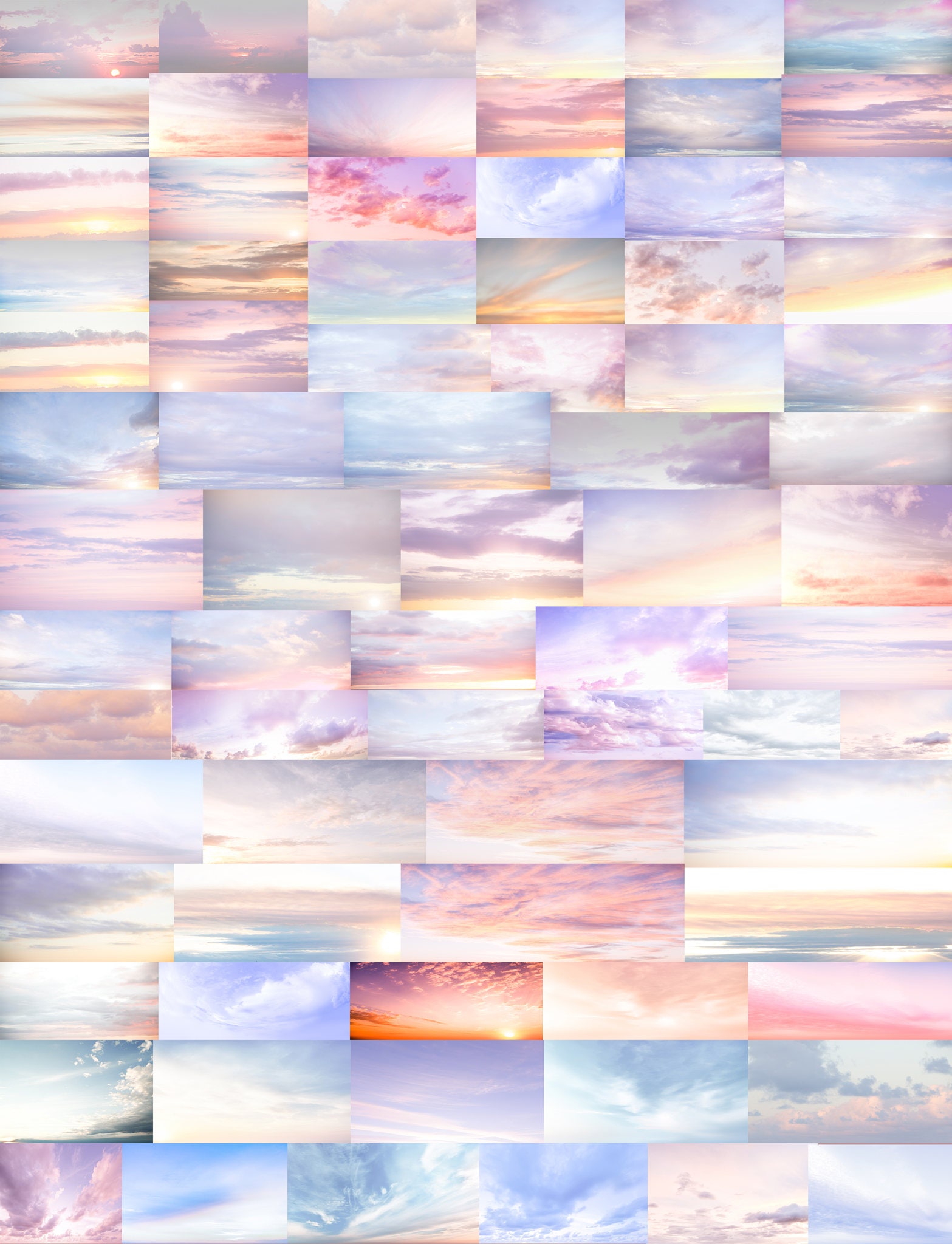 Bright & Airy Sky Overlays - Etsy