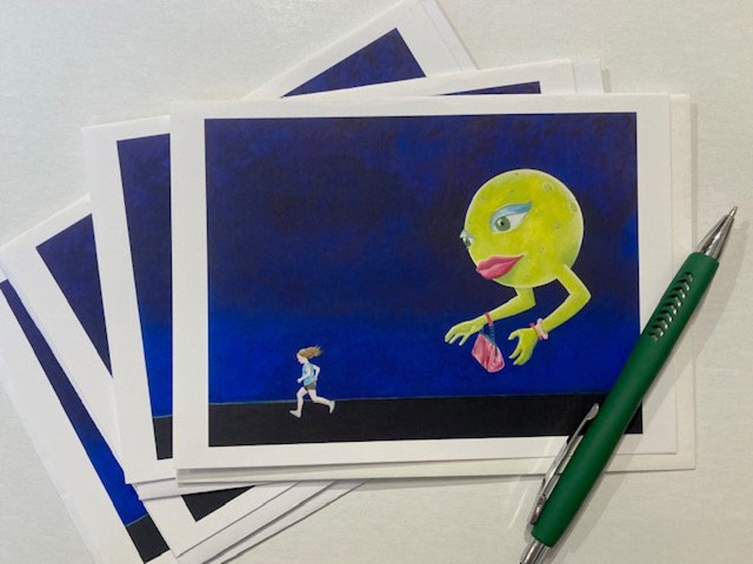 Nightmare Note Cards - Box of 5 - Etsy