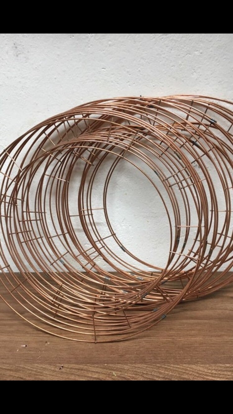 Wearth making base, wreath frame, wire frame, wreath Christmas frame ...