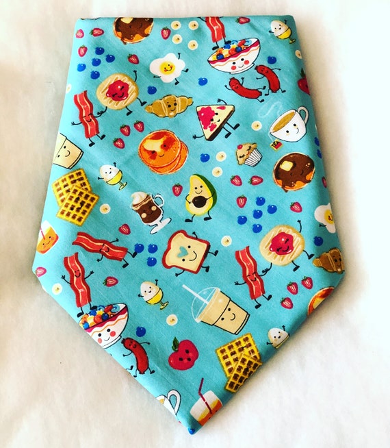 Breakfast Food Bandana | Etsy