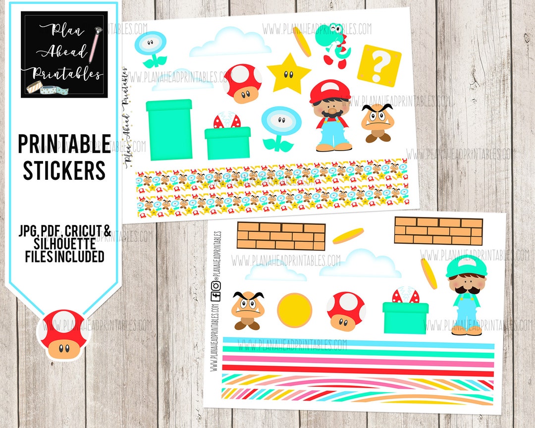 STORE CLOSING Printable Stickers for Planners, Scrapbooking or Card ...