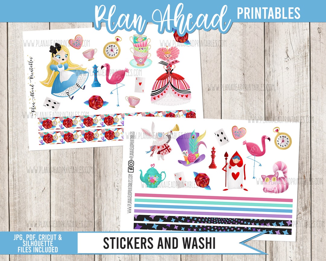 STORE CLOSING 12/31 Printable Stickers for Planners, Scrapbooking or ...