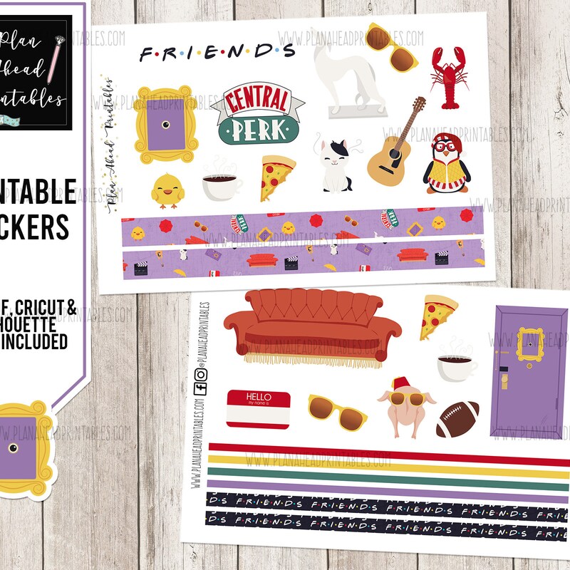 Friends Printable - Etsy
