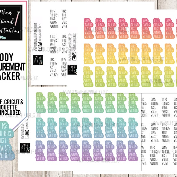 Fitness Planner Stickers - Etsy