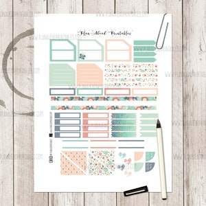 Erin Condren Life Planner Printable Sticker Monthly Kit Hello - Etsy