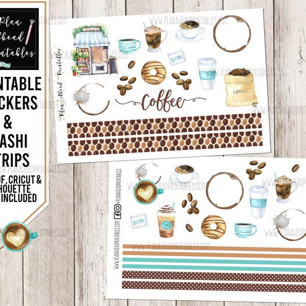 Coffee Planner Stickers - Etsy