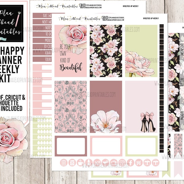 Big Floral Print - Etsy