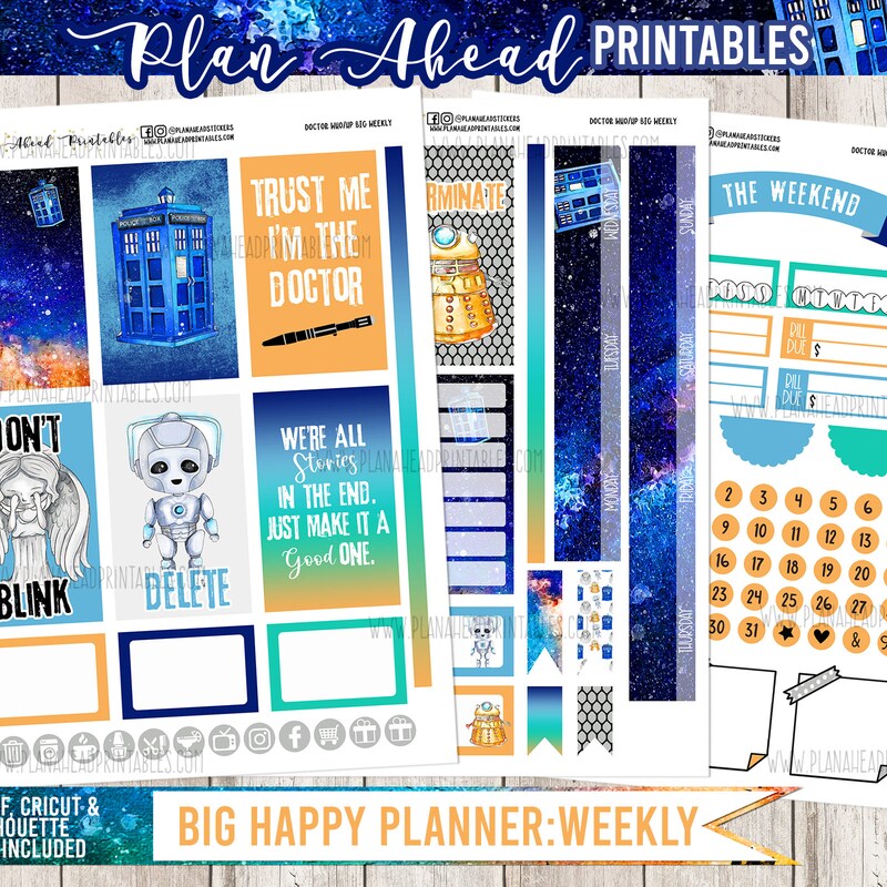 Doctor Who Sticker - Etsy