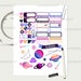 Big Happy Planner Printable Stickers Vertical Weekly Kit, Space Galaxy ...