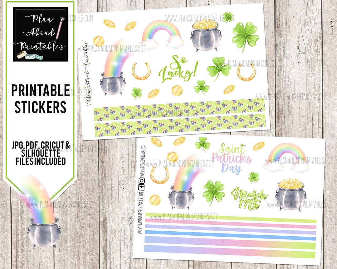STORE CLOSING Printable Stickers for Planners, Scrapbooking or Card ...