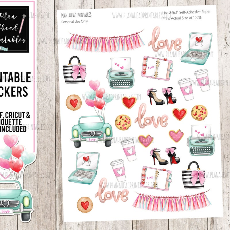 Printables Stickers - Etsy